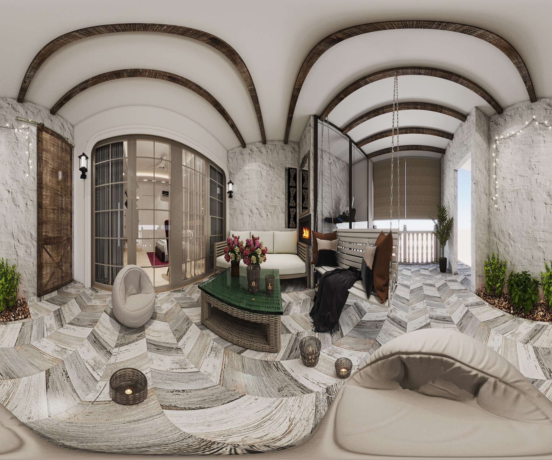 ArtStation - 360 patio