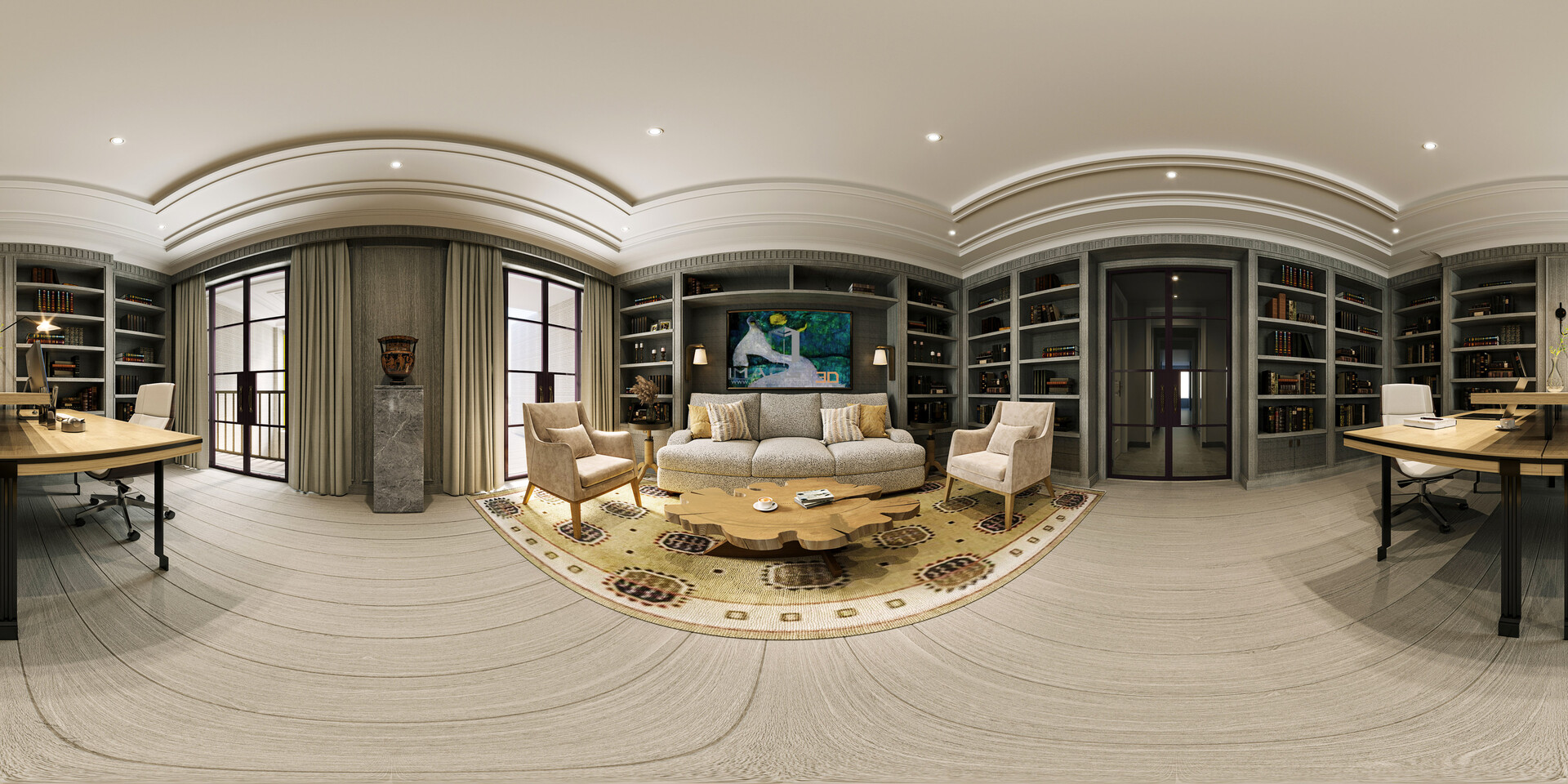 ArtStation - Residential Studio Room 360 Virtual Tour