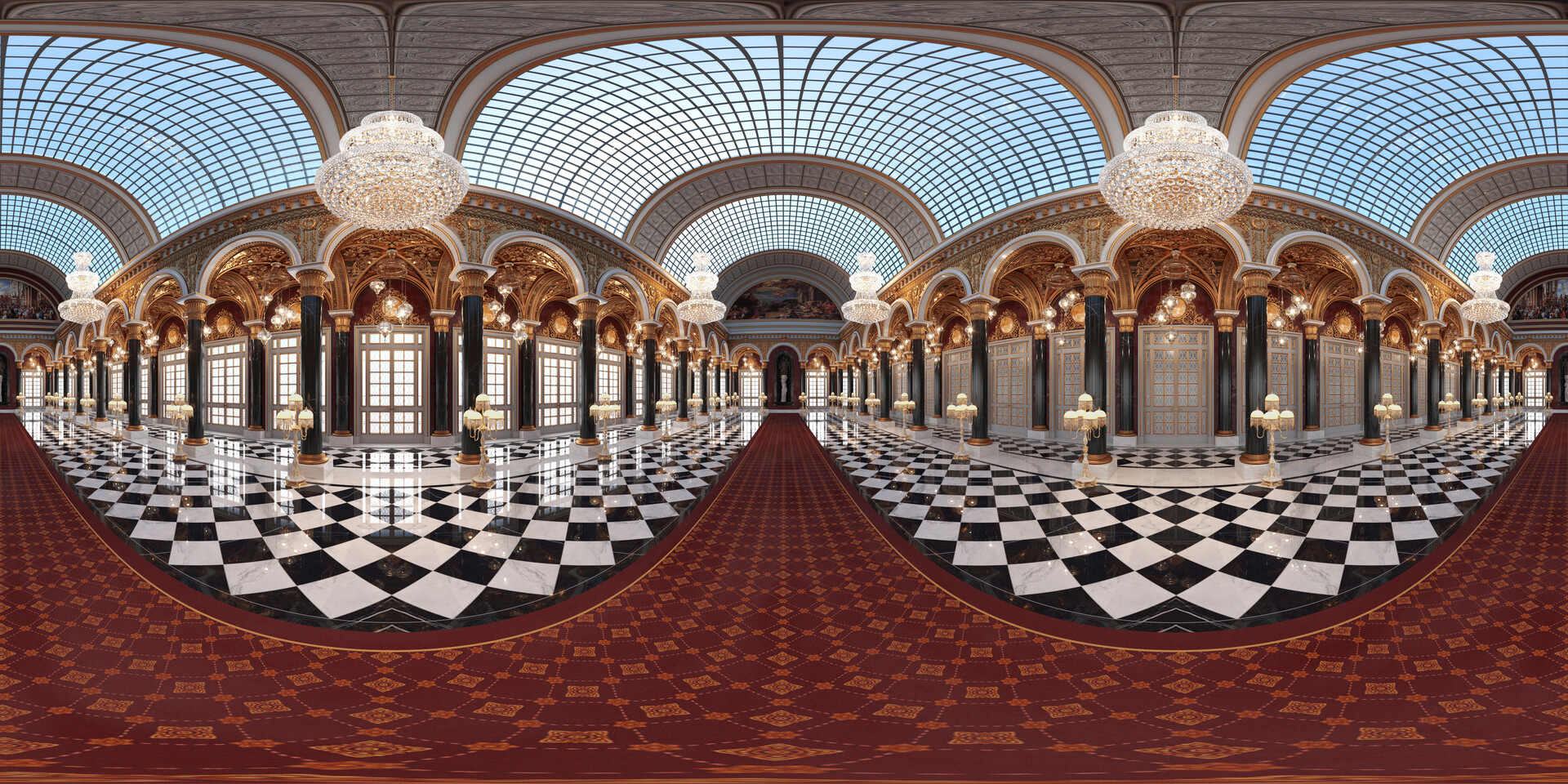 ArtStation - Classic Palace Hall