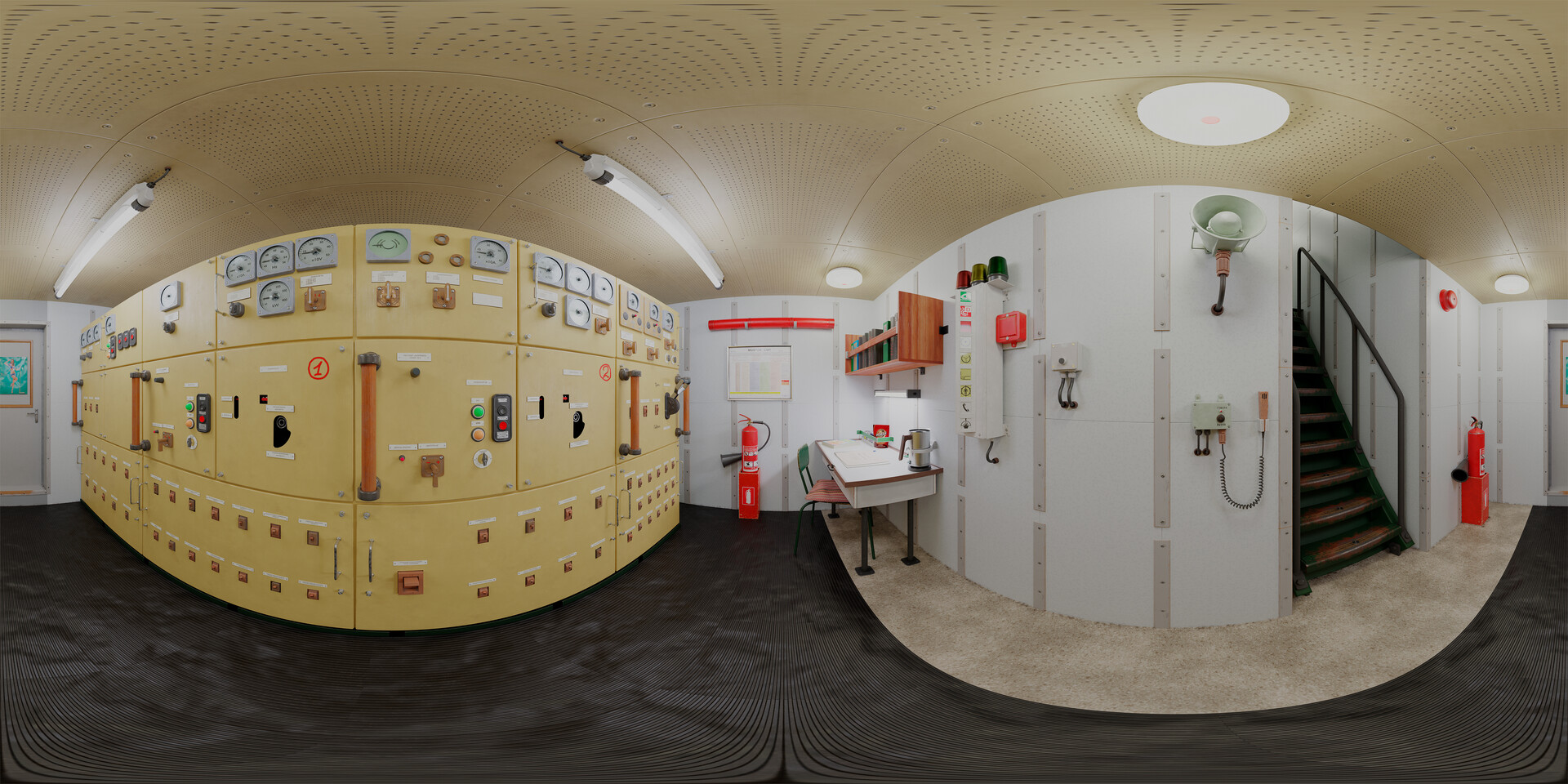 ArtStation - Engine Control Room