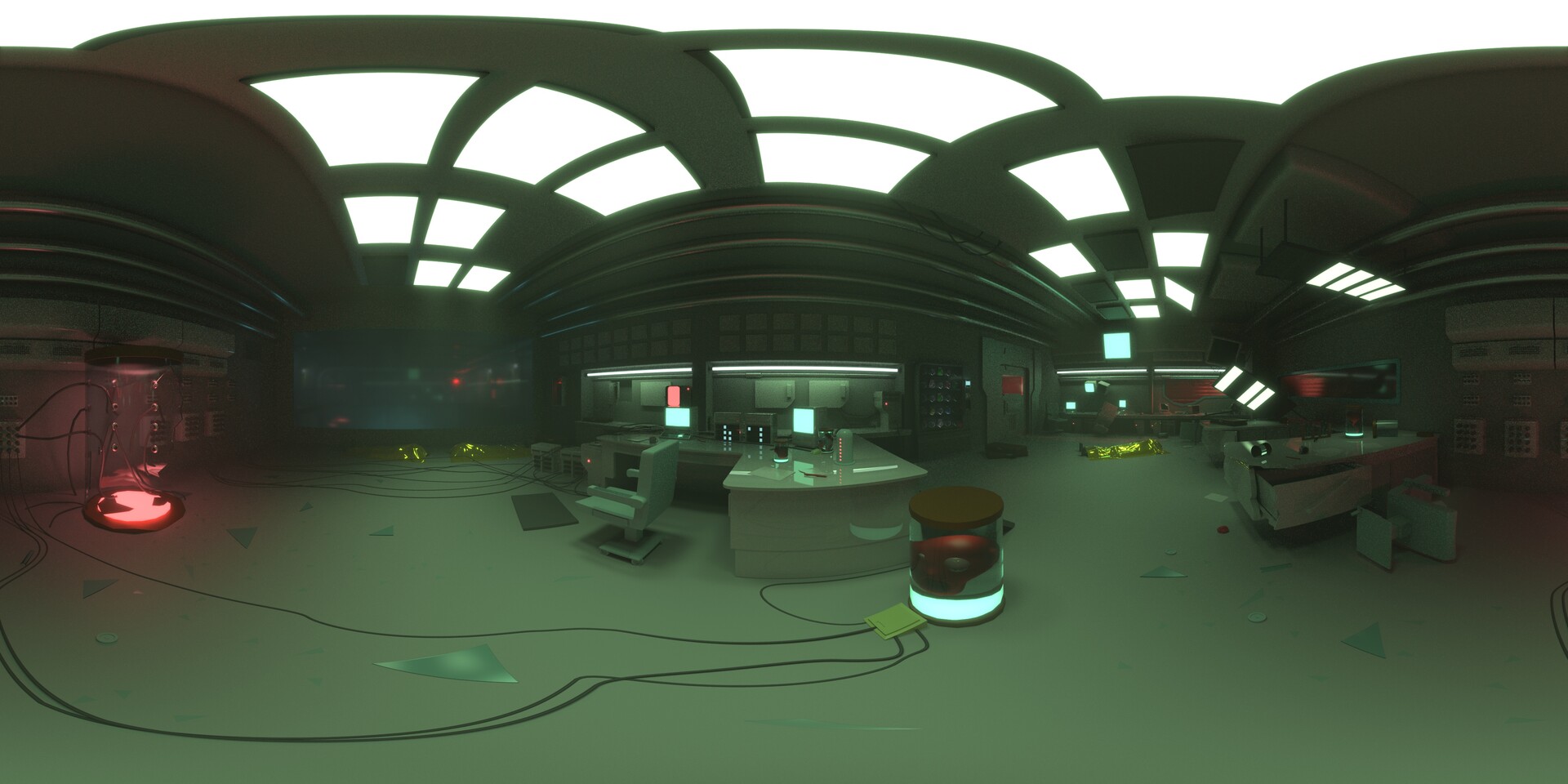 ArtStation - Destroyed laboratory