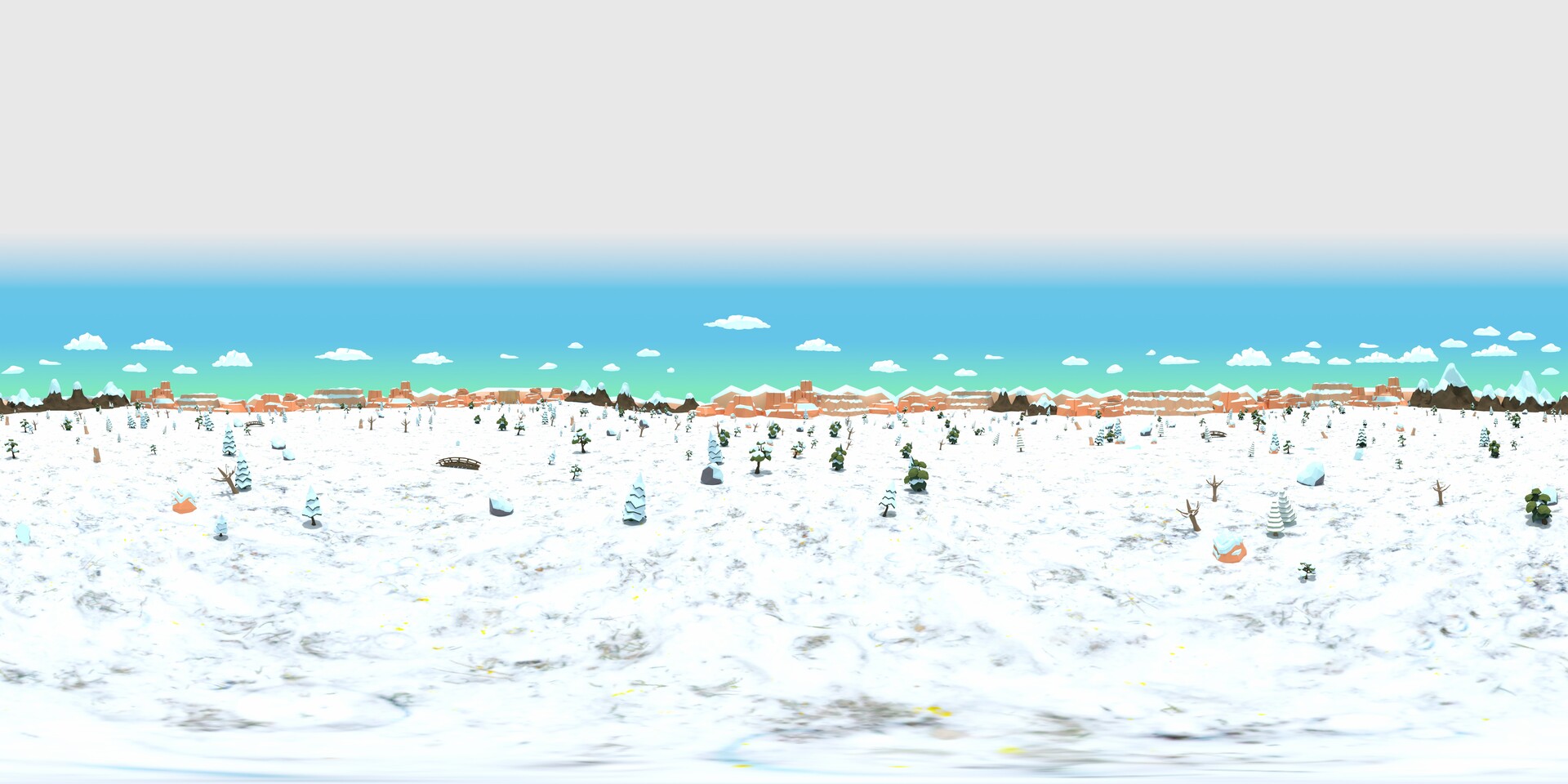 ArtStation - Snow Environment 360°