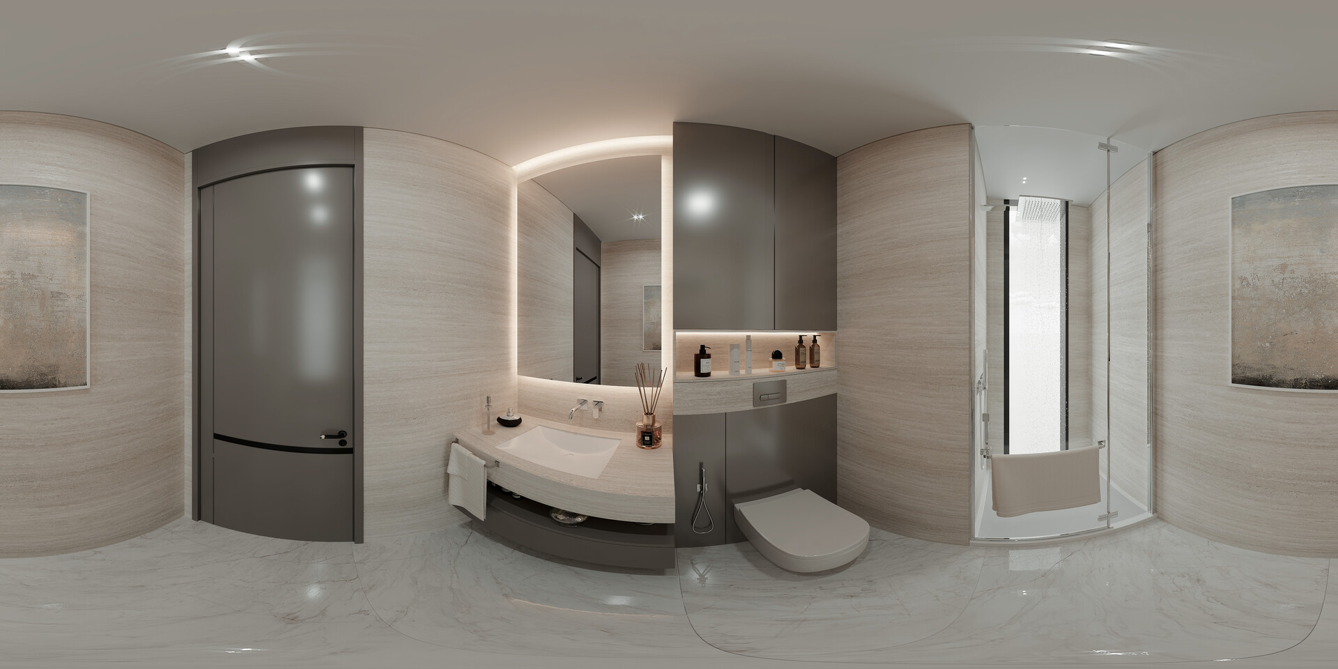 ArtStation - Boy bathroom