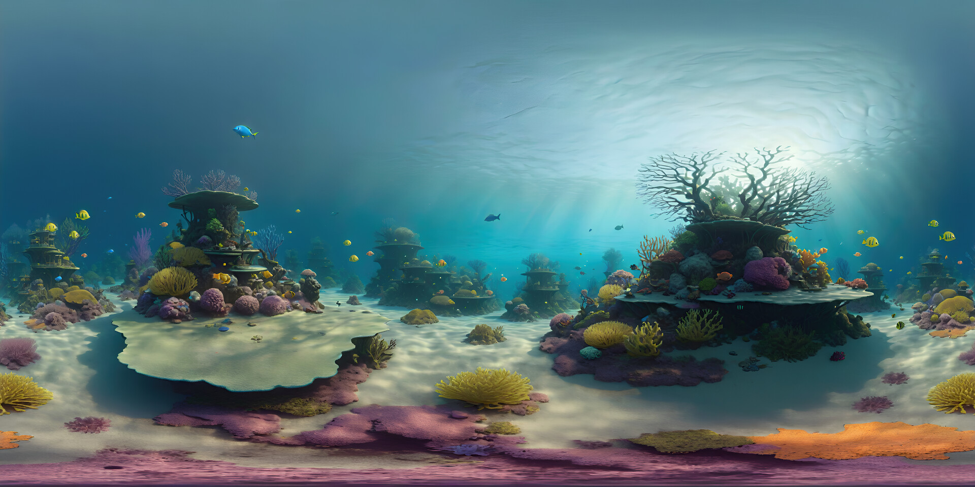 ArtStation - Demonstration / 20 HDRI Images - Seashores and Underwater ...