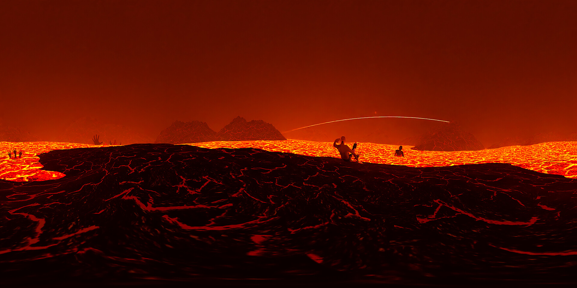 ArtStation - The Hell underworld