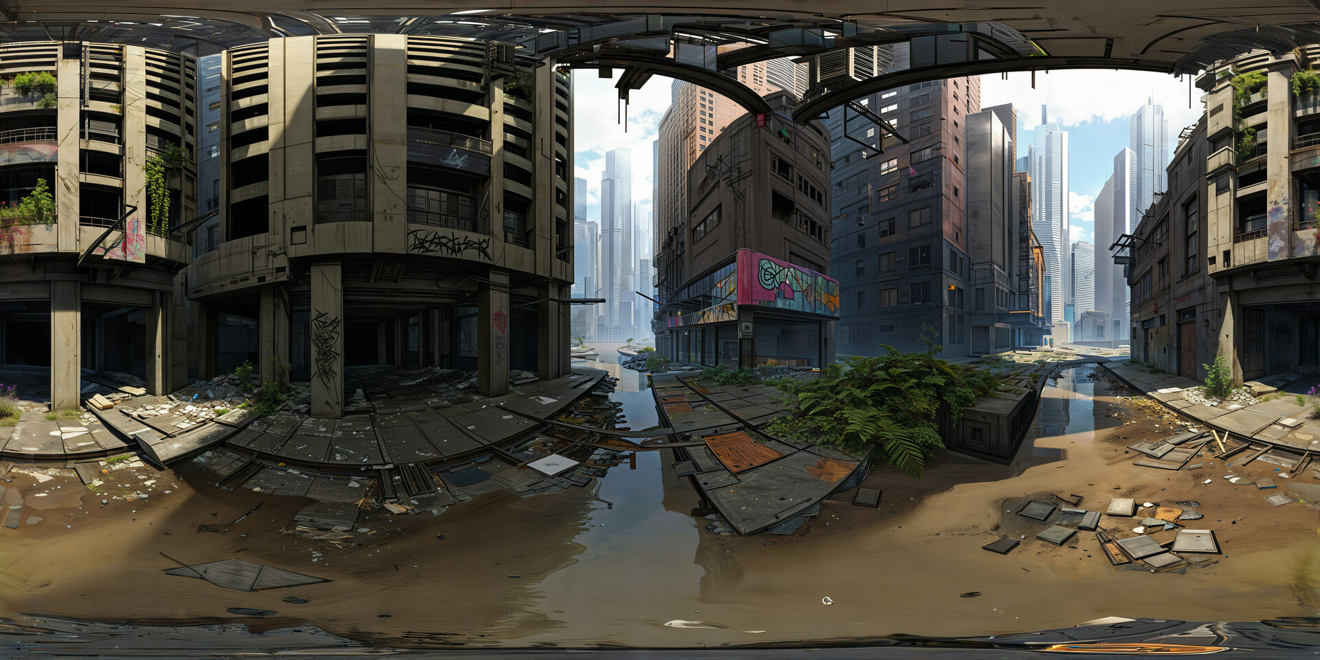 ArtStation - City in Ruins