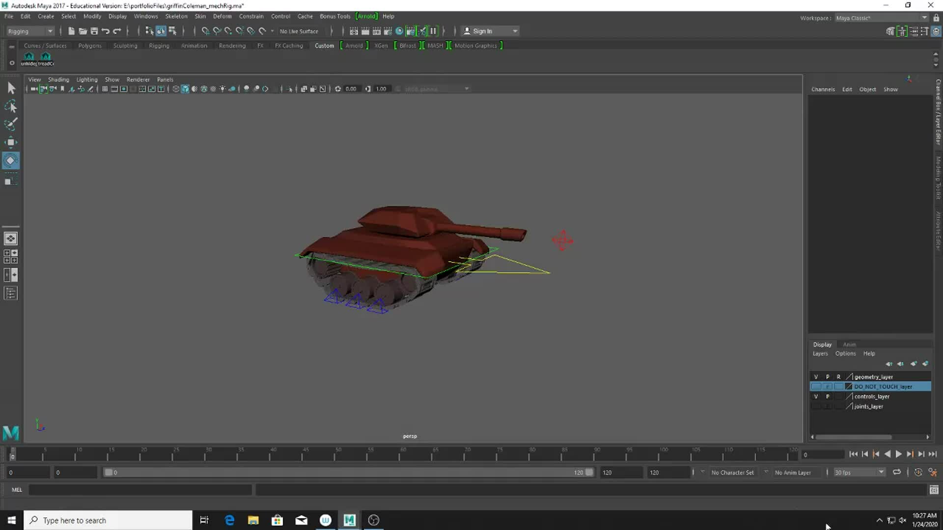 ArtStation - Tank Rig