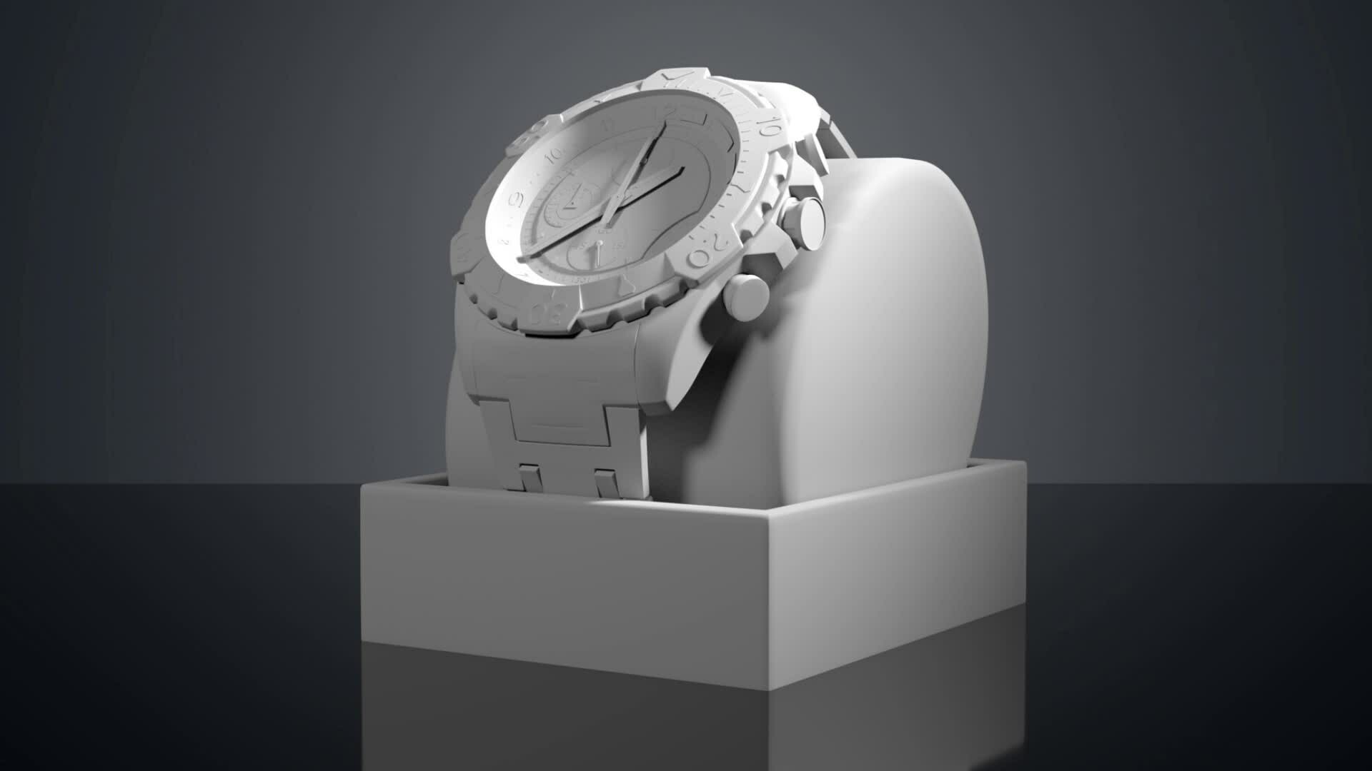 ArtStation - Watch texture and light practice