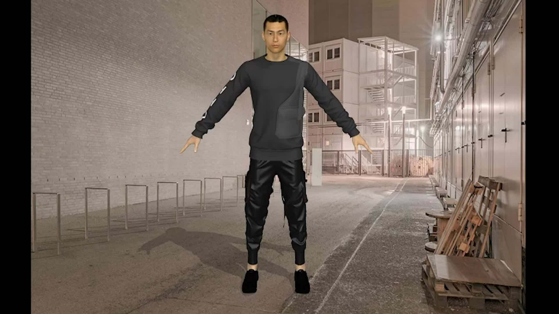 Tim Rudd - Contemporary Urban Outfit - Male