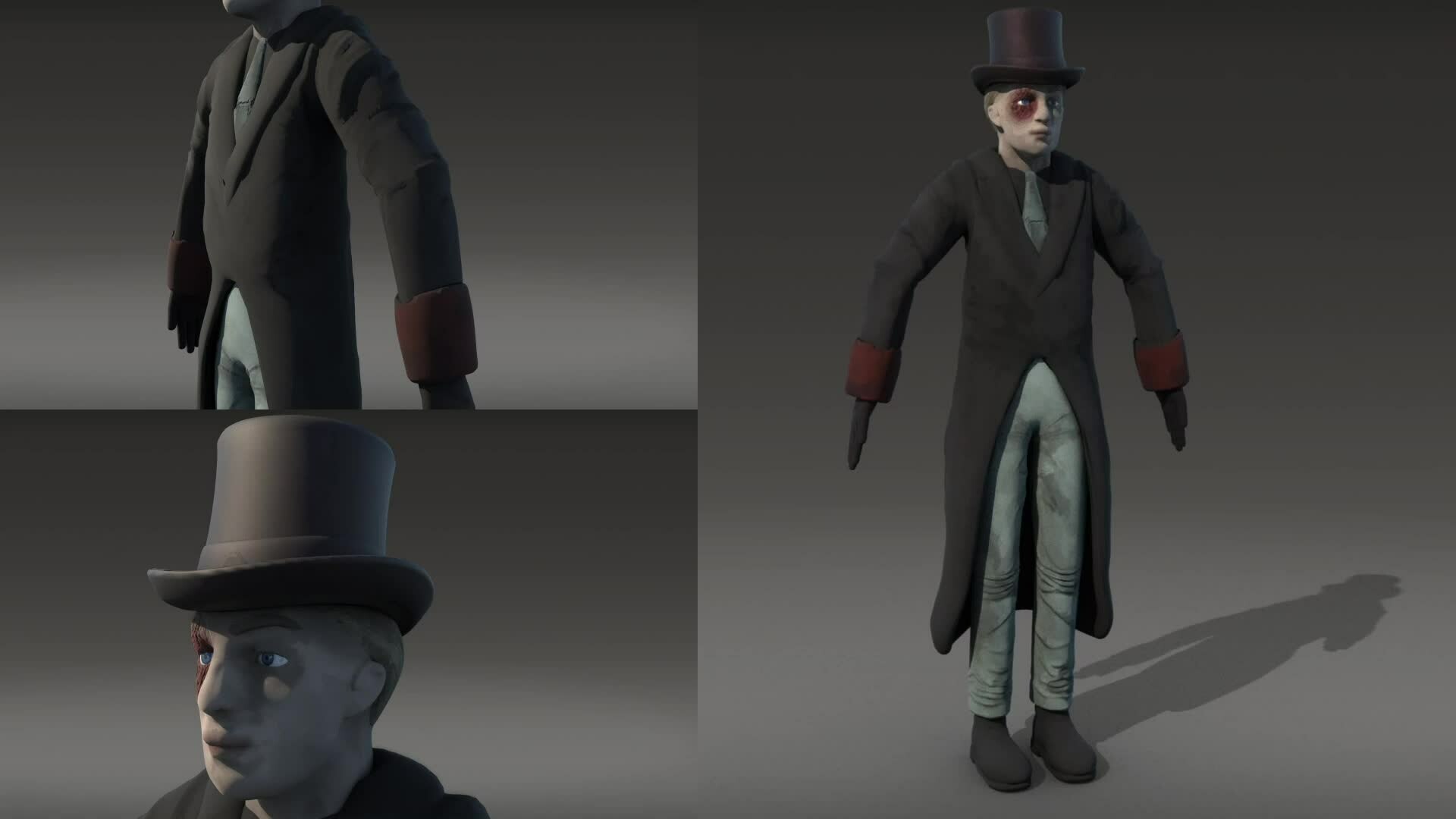 ArtStation - 3D Victorian Businessman