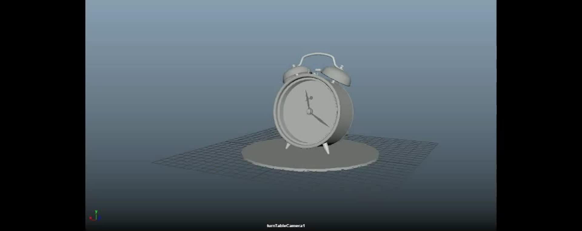 ArtStation - 3D table clock