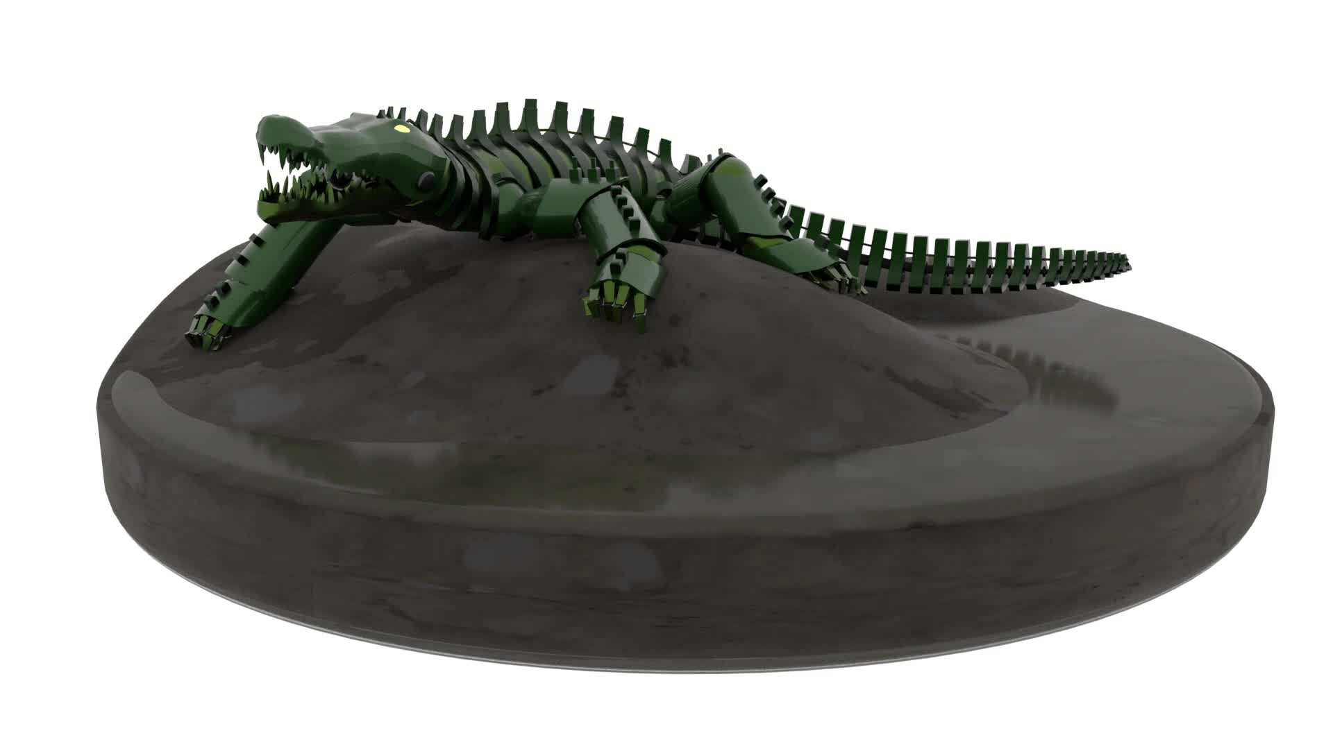 ArtStation - Alligator Robot