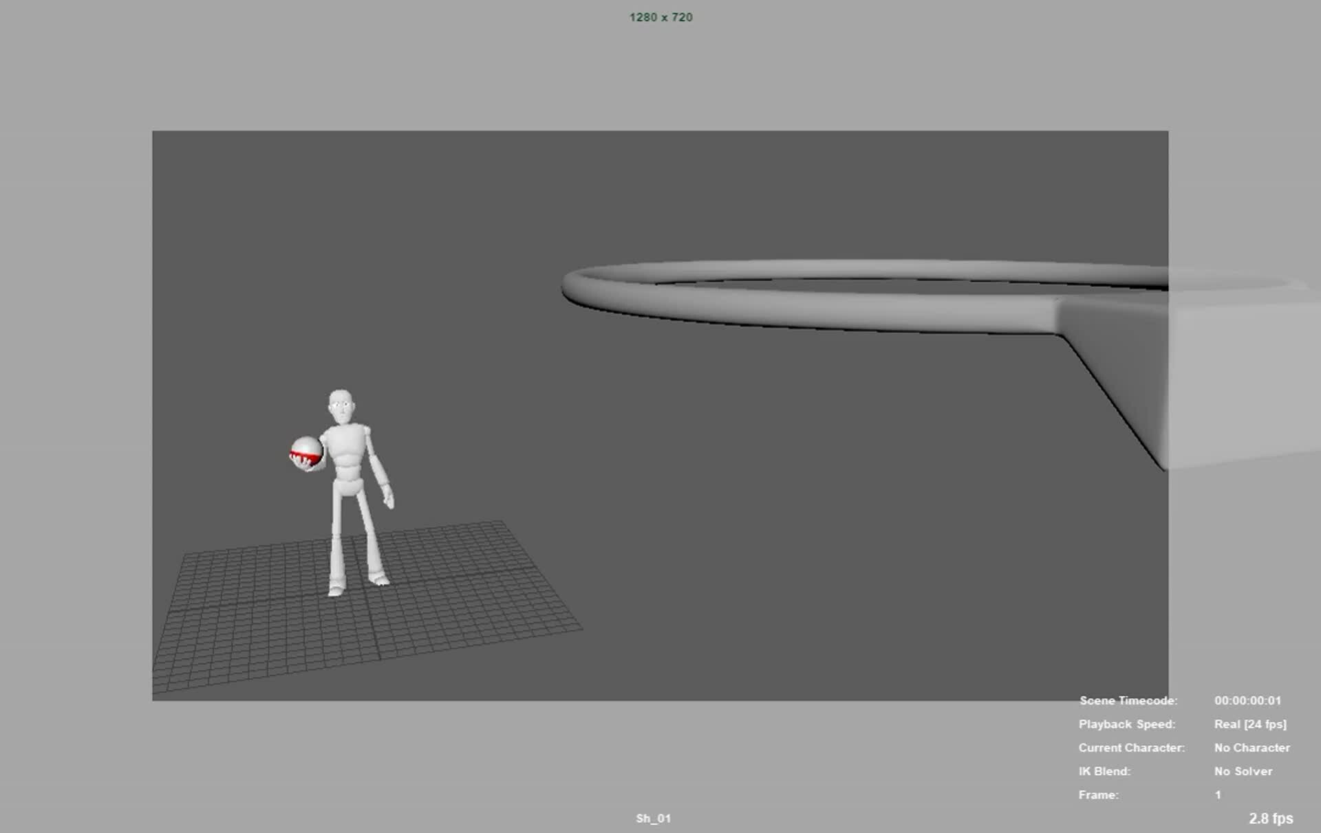 ArtStation - Shooting Hoops Animation