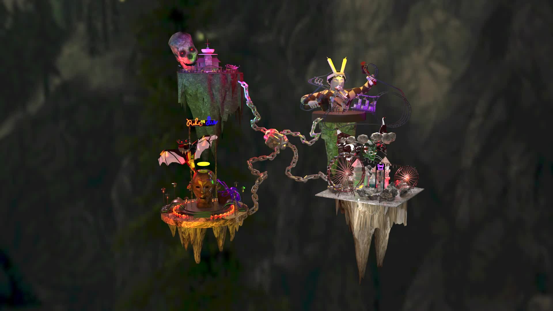 ArtStation - Haunted Theme Park