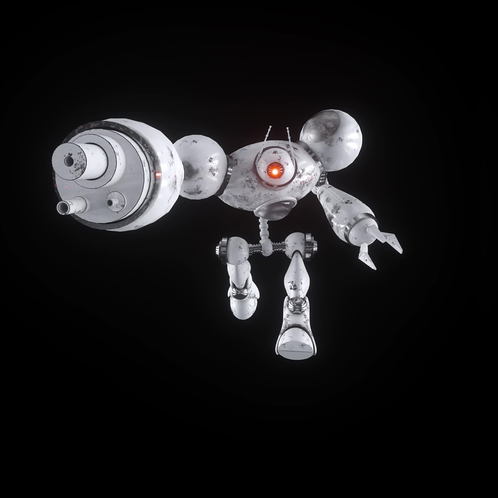 ArtStation - War Robot Run Cycle