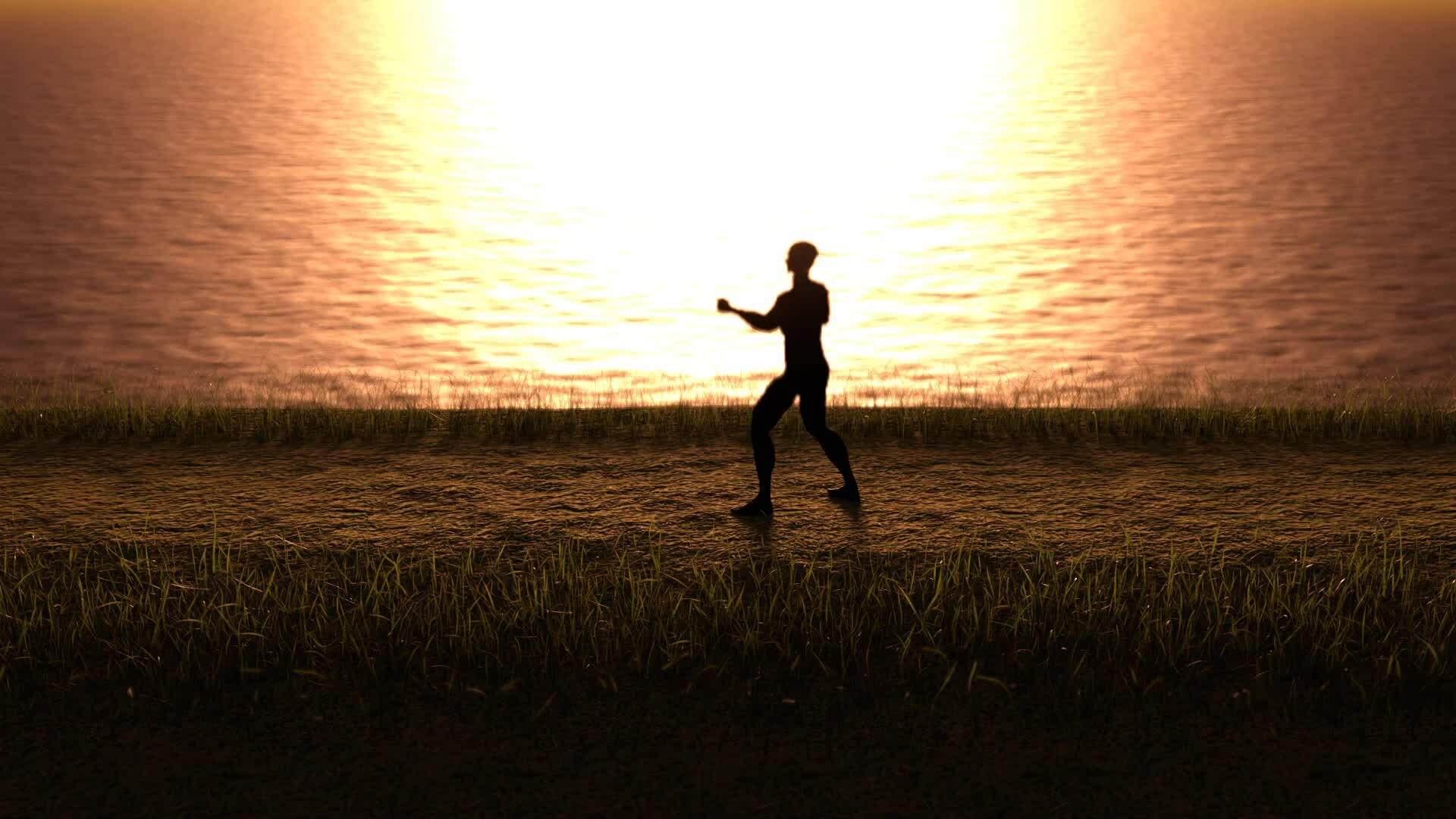 ArtStation - Sunset Animation Test