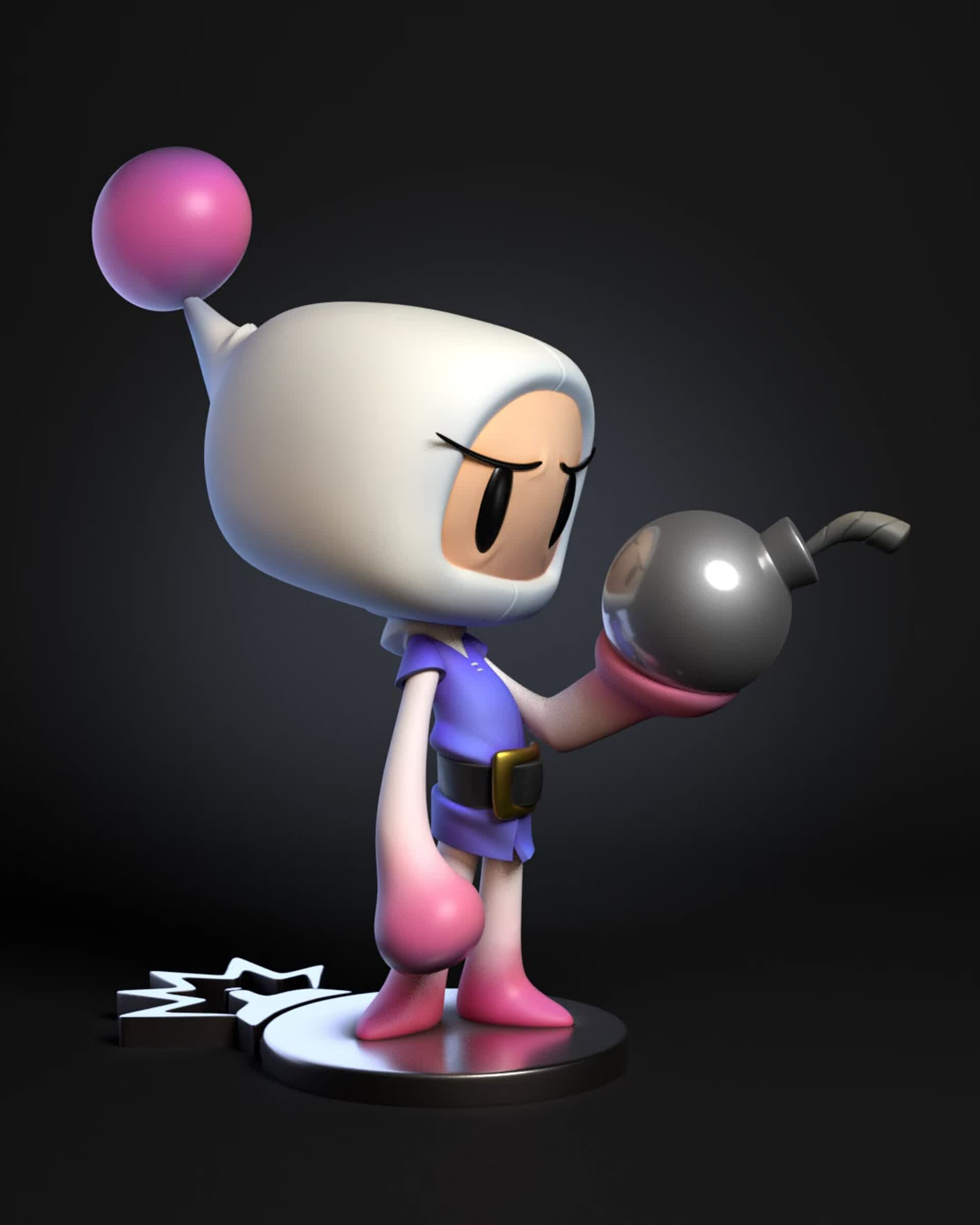 ArtStation - Bomberman fanart