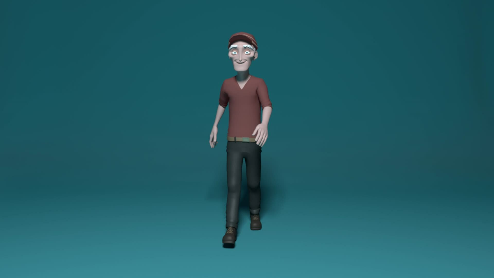 ArtStation - 3D Animation Exercise - Walk Cycle