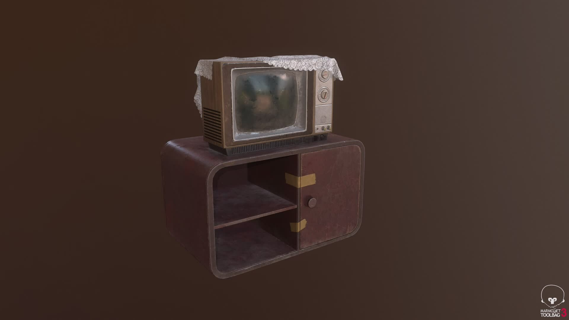 ArtStation - Retro TV