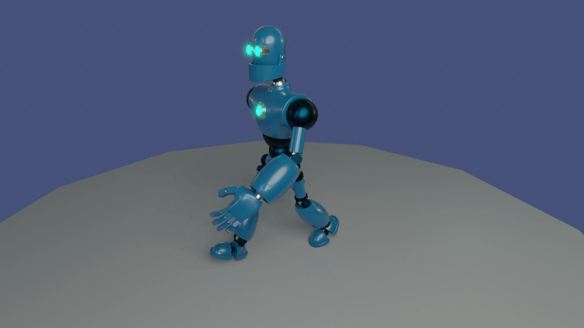 ArtStation - Robot Walk Cycle