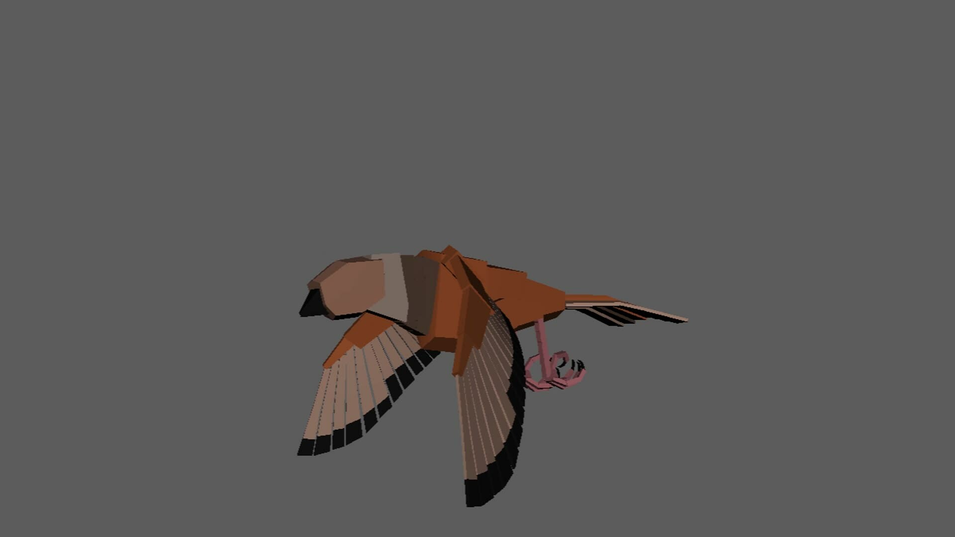 ArtStation - Boxy Bird Flight Cycles