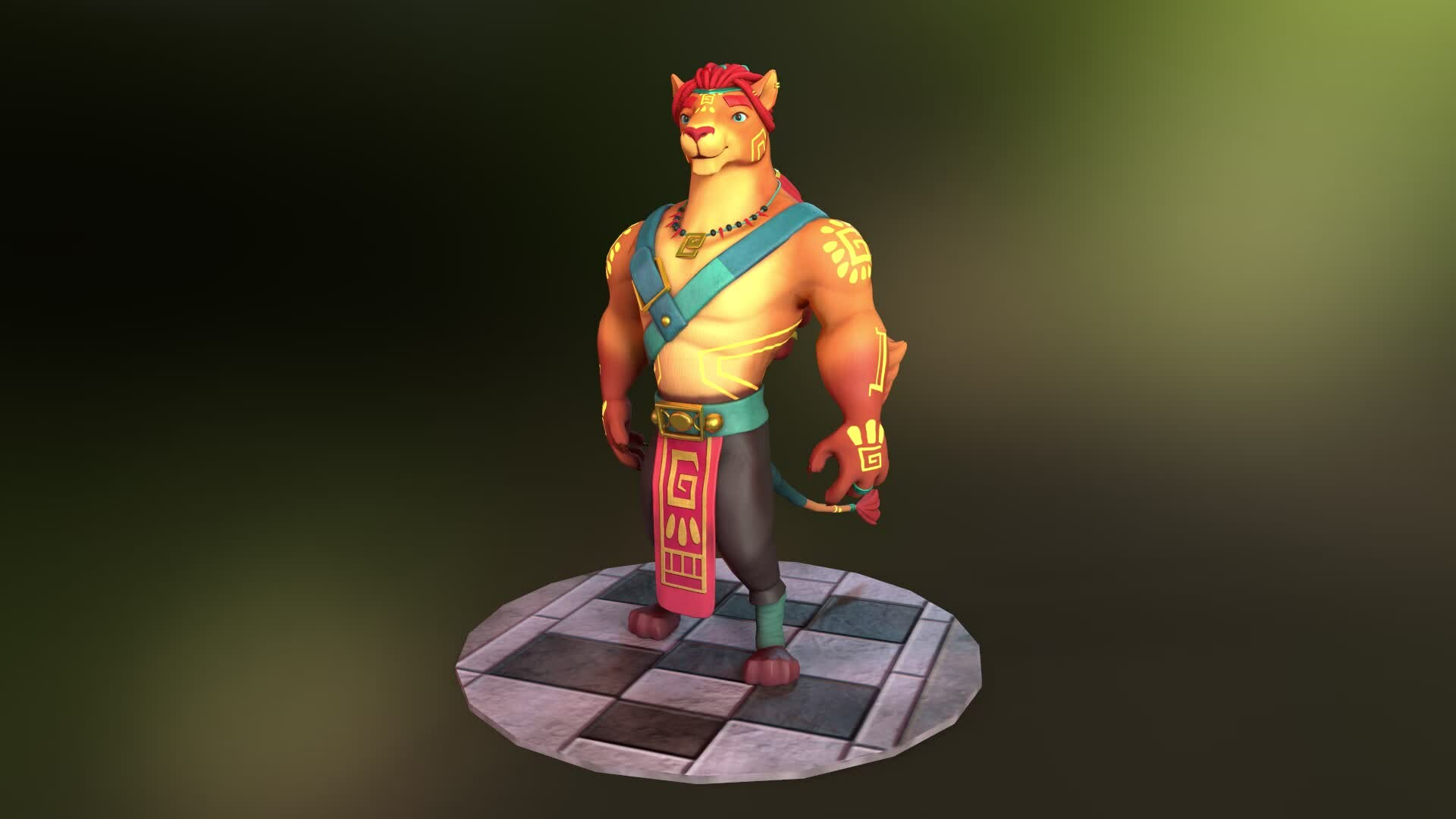 ArtStation - Collab Project - Surya character