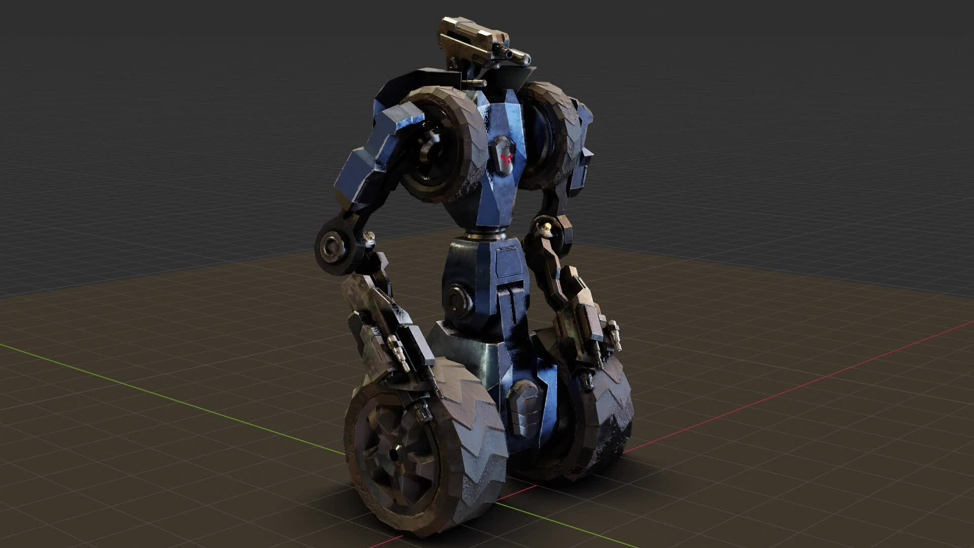 ArtStation - RoboFighter - Science Fiction Robot Fighter