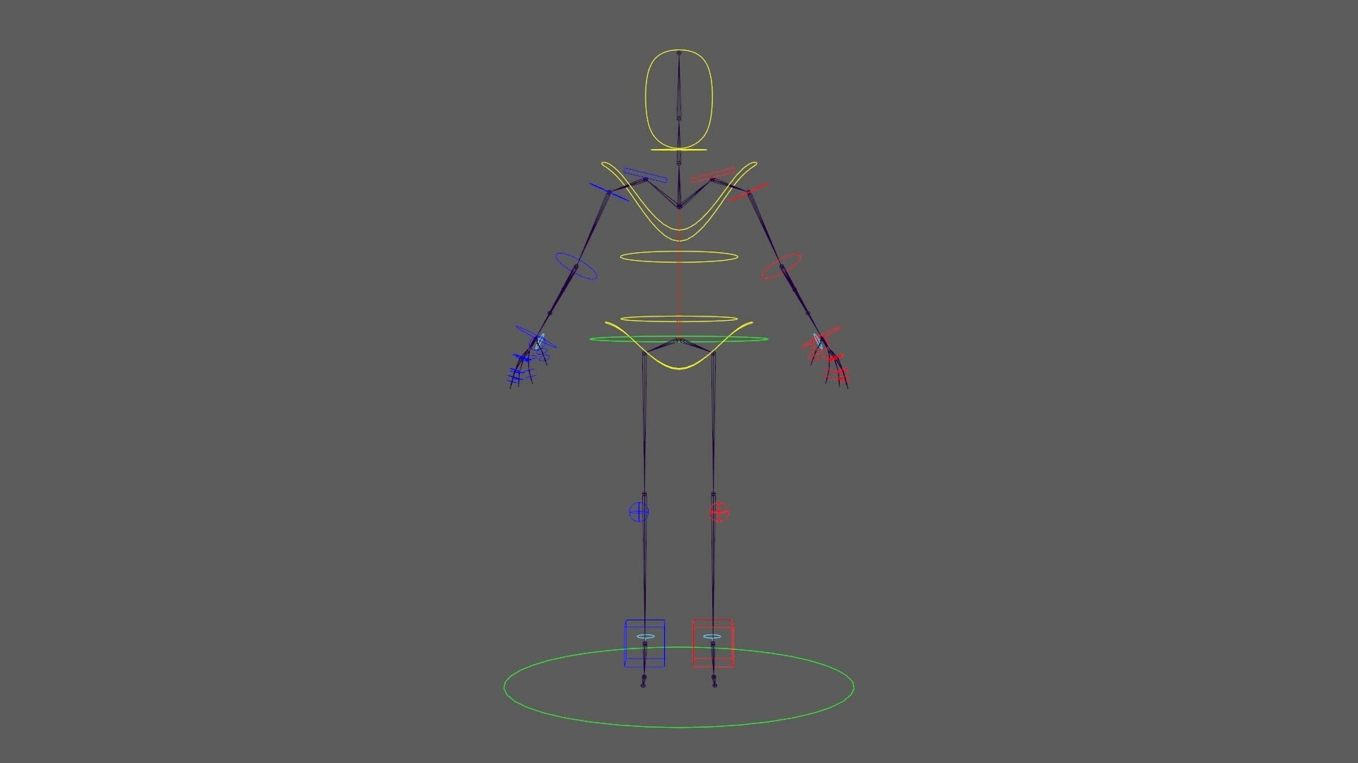 ArtStation - Body Mechanics Rig WIP