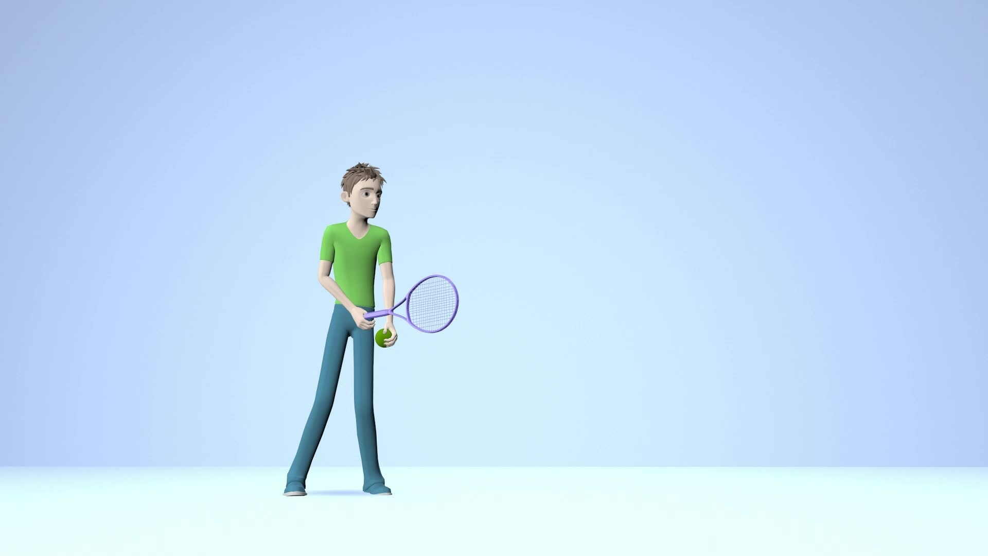 ArtStation - Tennis Serve