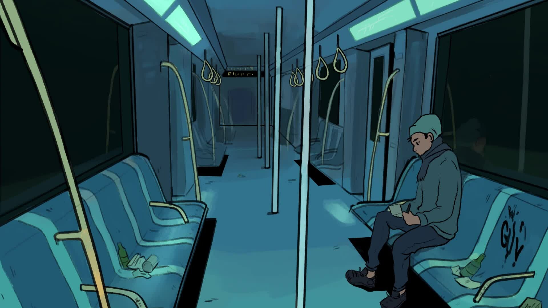 ArtStation - Aangekaart - Metro animation