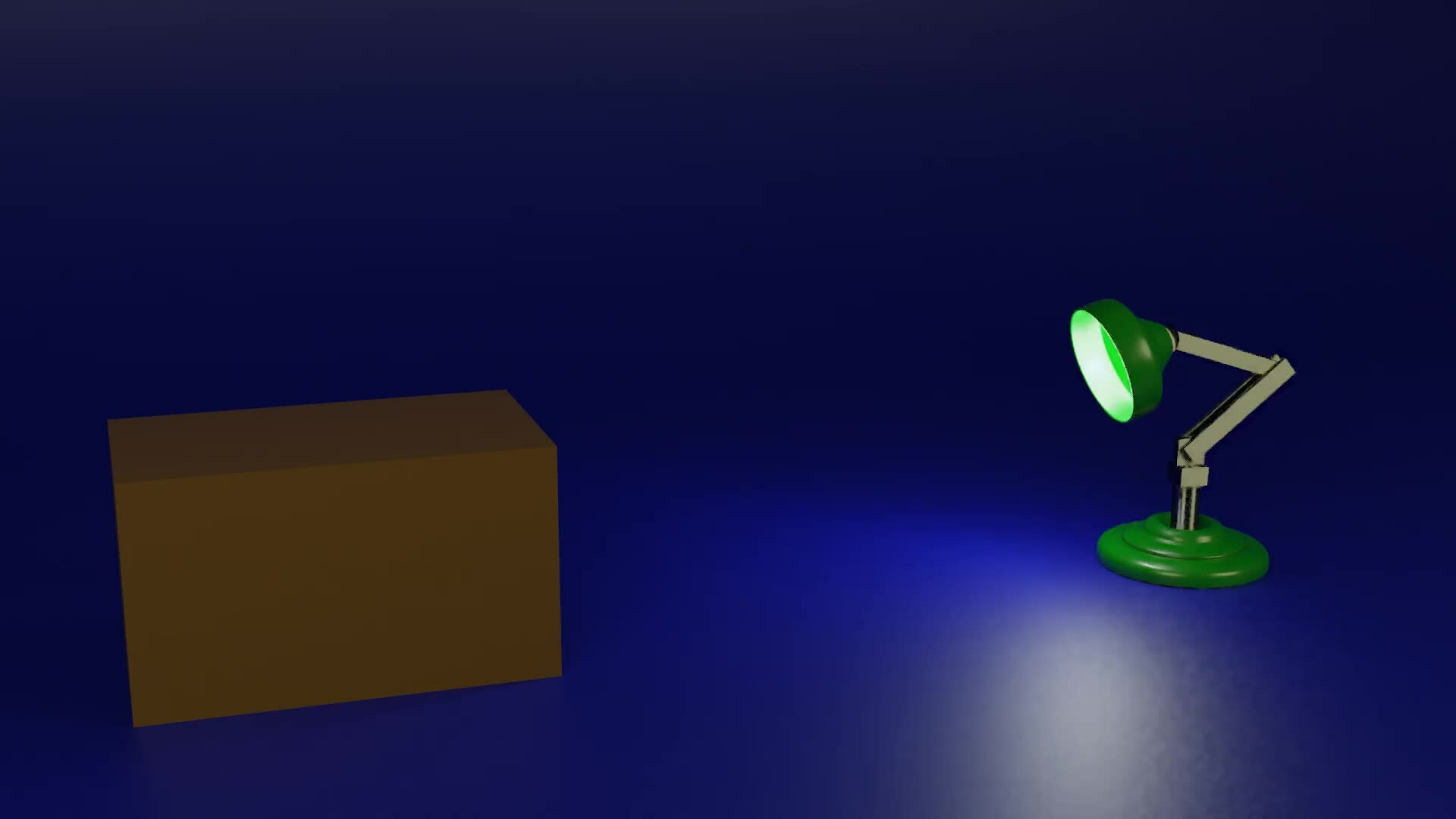 ArtStation - Animated lamp