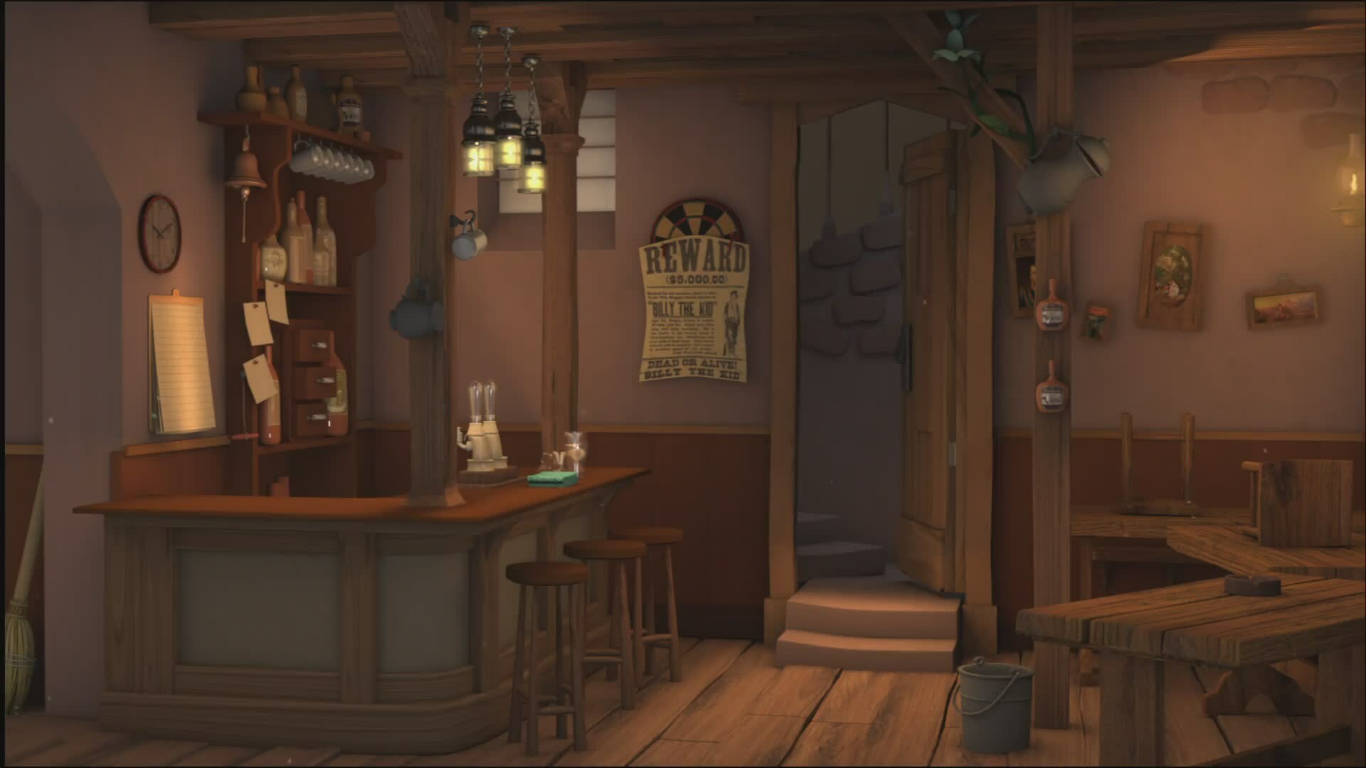 ArtStation - Bar room