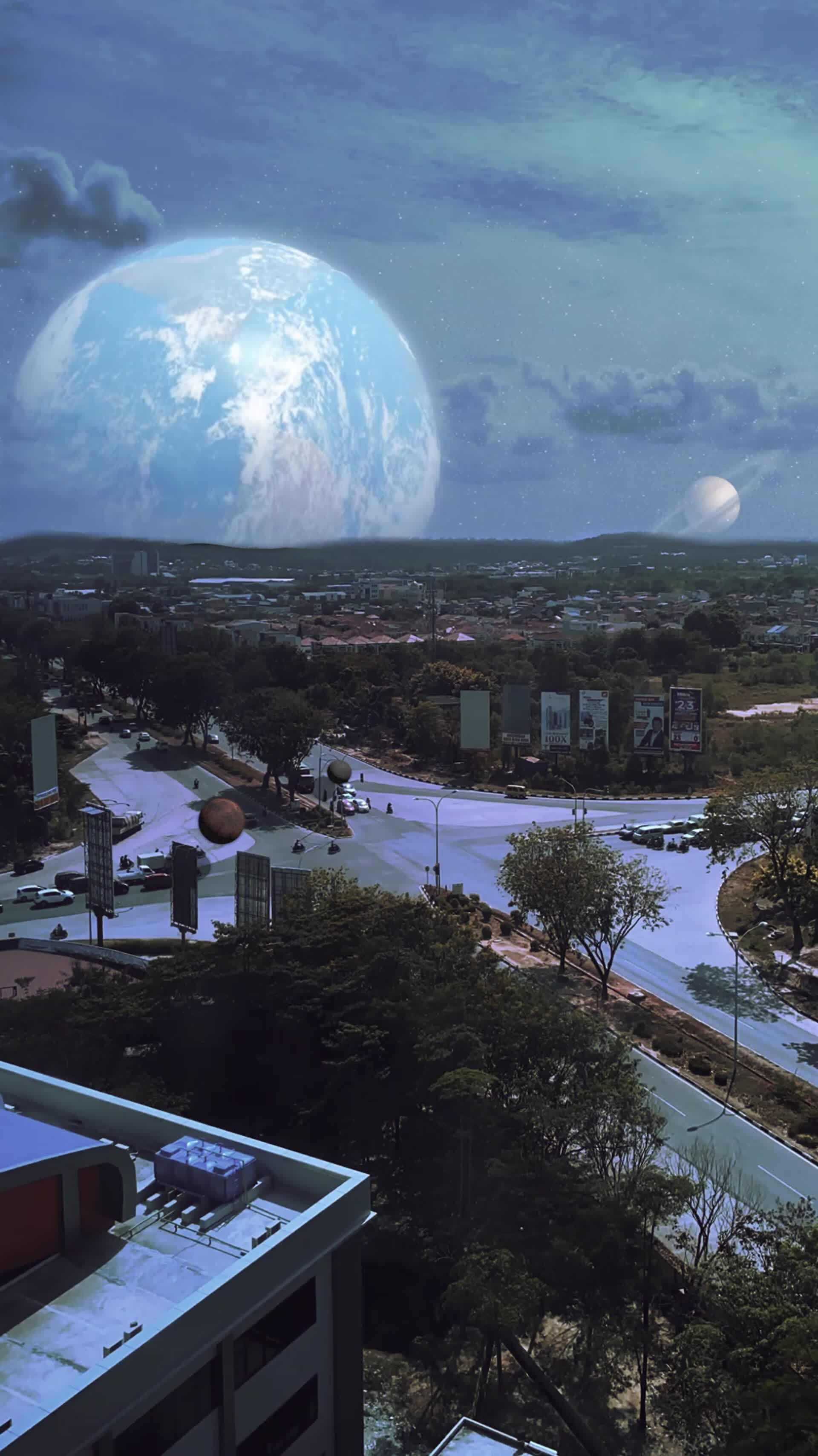 ArtStation - Planet Walker Timelapse Vfx