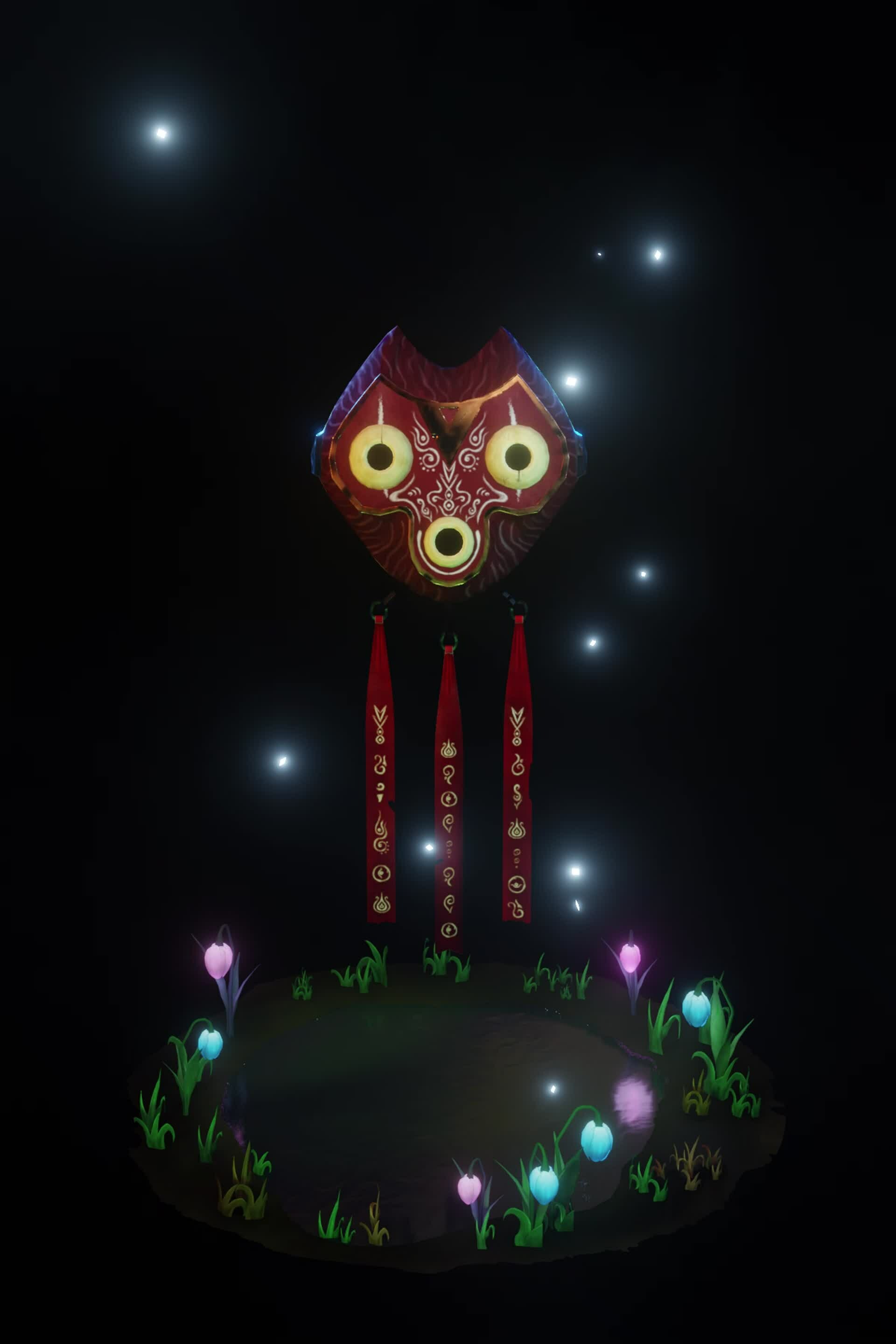 ArtStation - Mask of the forest spirit