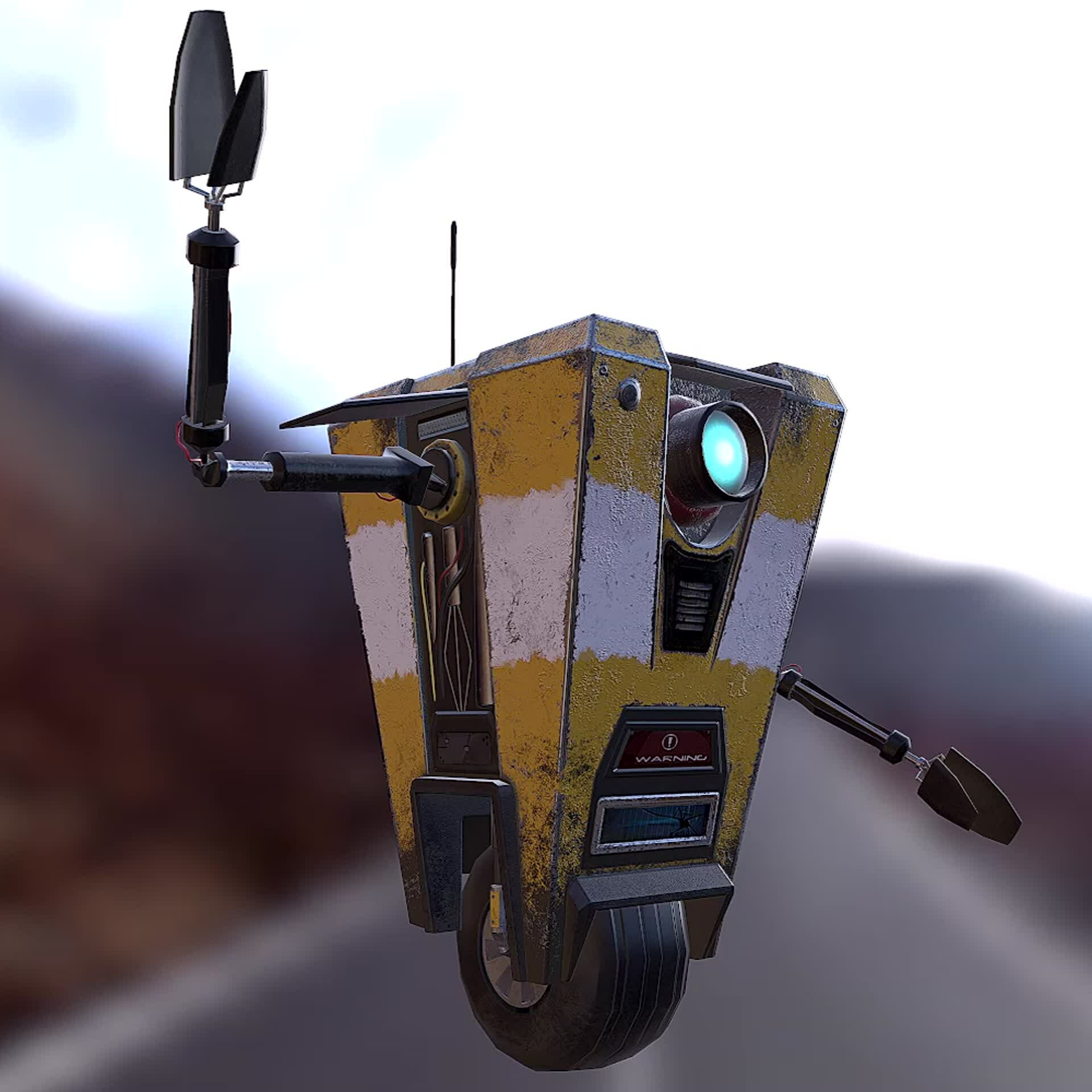 ArtStation - Claptrap (CL4P-TP) [Borderlands]