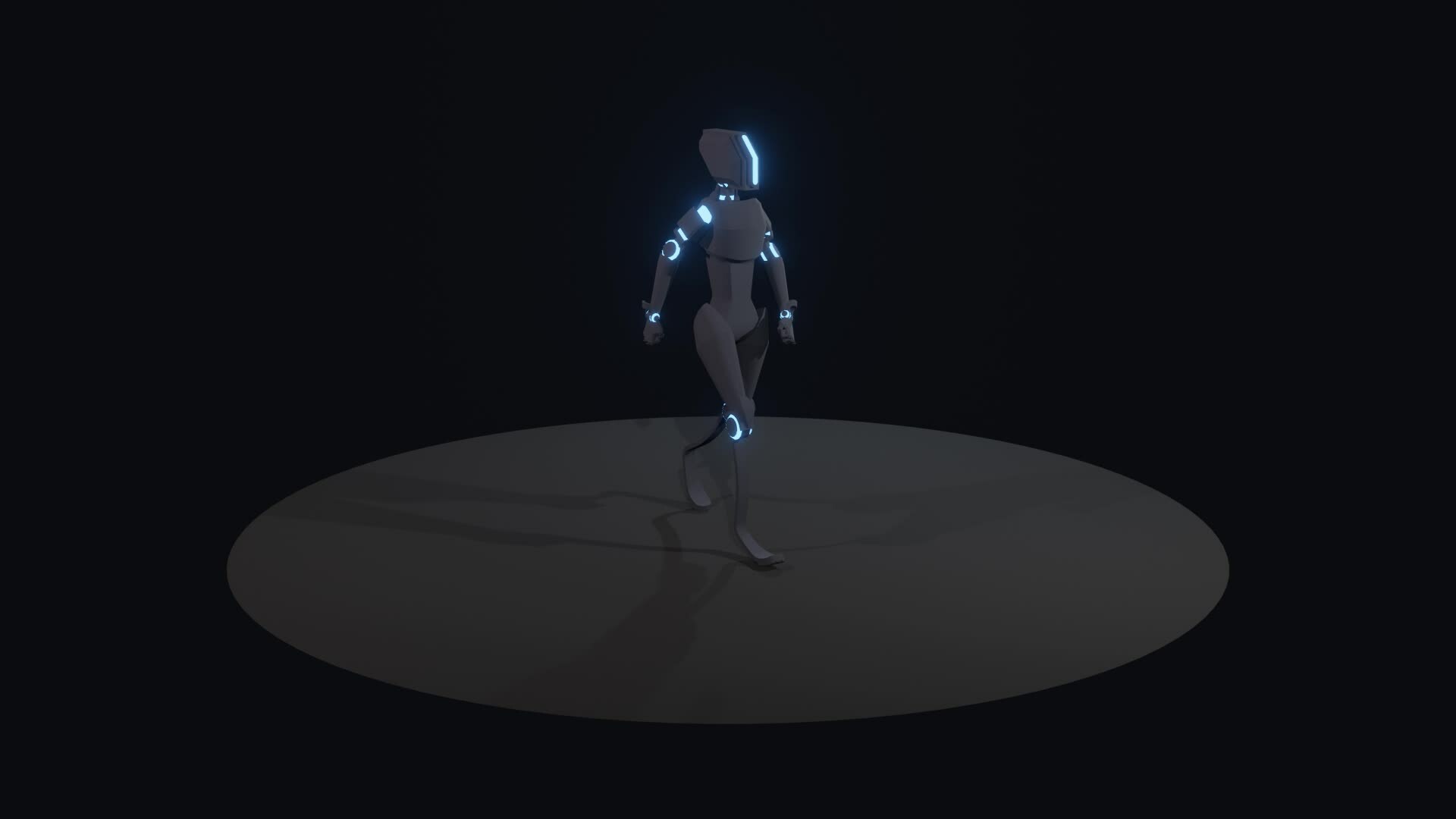 ArtStation - Robot walk cycle