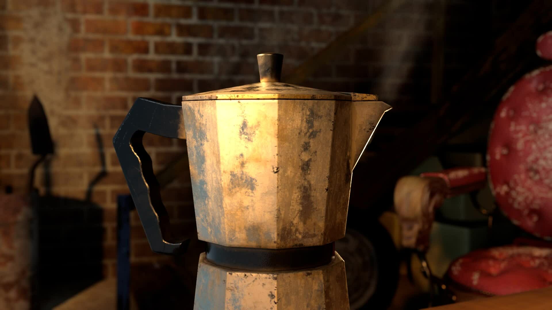 ArtStation - Coffee Pot (from Mecano's trailer) (A3DSI Matane)