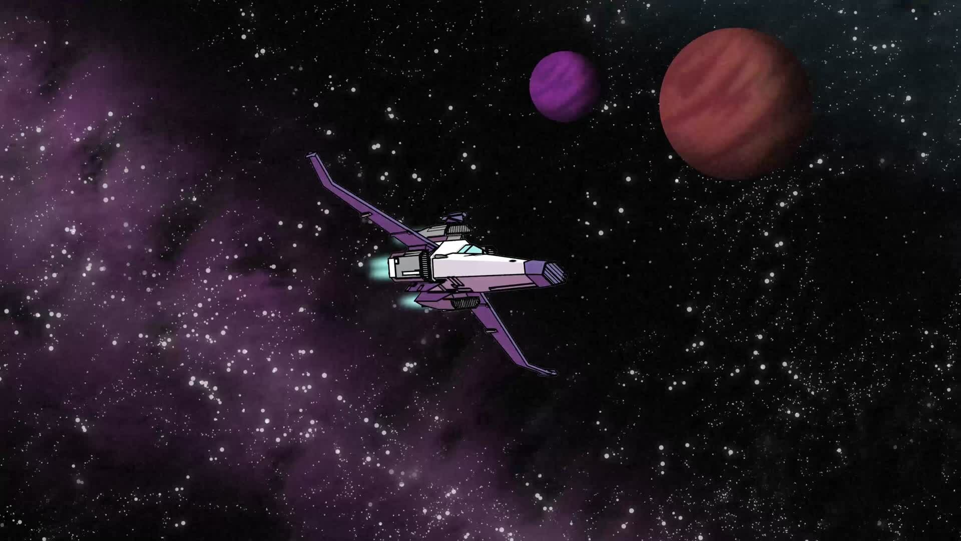 ArtStation - Bohemian Galaxy - Ship Flyby