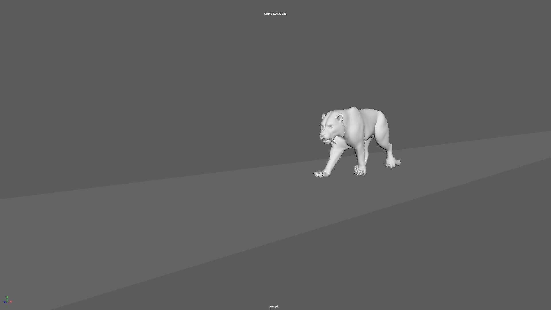 ArtStation - WALK wip TIGER ANIMATION
