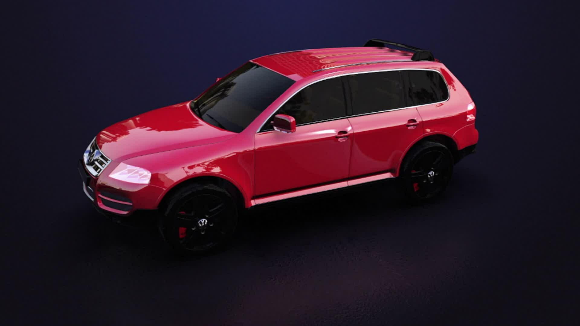ArtStation - 3D_Model_Volkswagen Tiguan