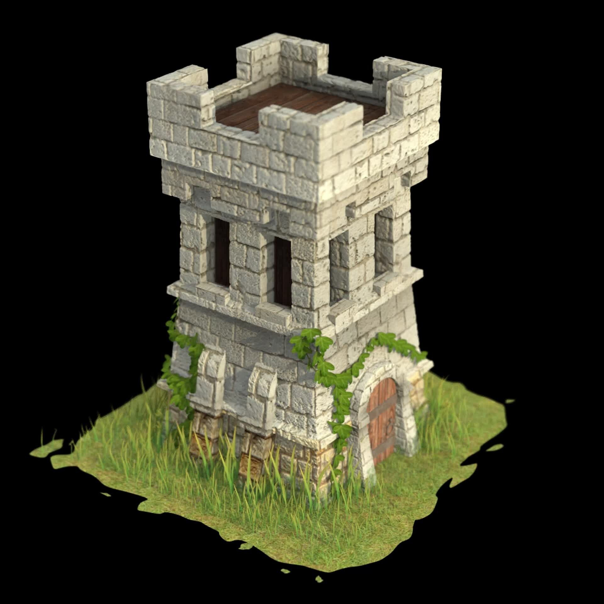ArtStation - Stone Castle