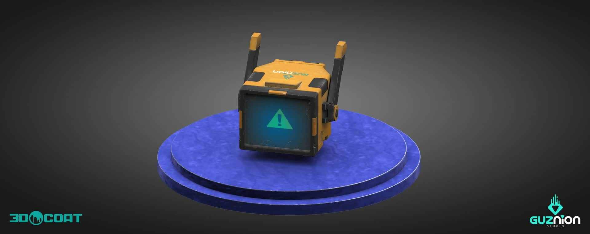 ArtStation - Robot: Head and Leg