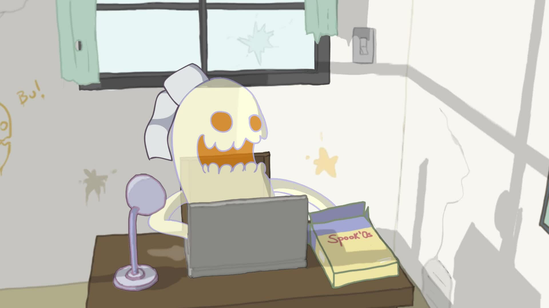 ArtStation - Animated 2d Shots for R.I.P Short