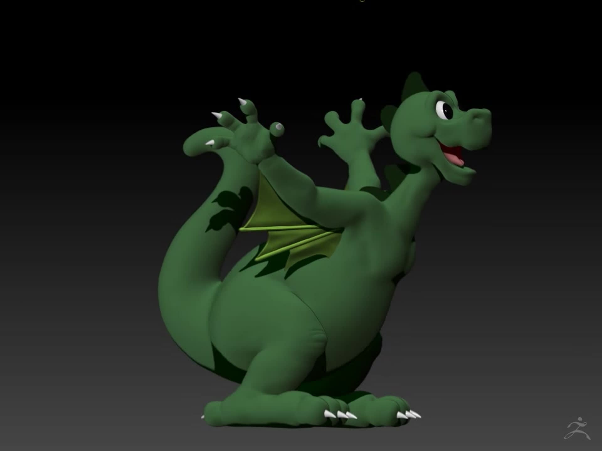 ArtStation - Gadzooky Godzilla Animated Series Maquette