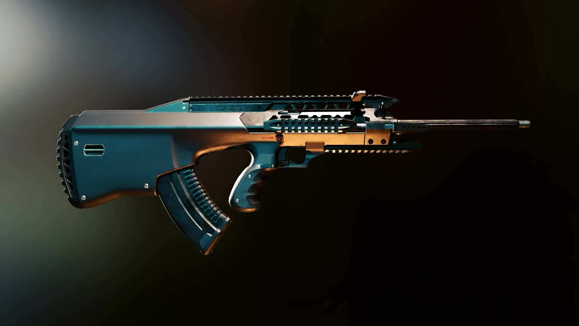 ArtStation - HAWK 56 Assault Rifle | Feb. 2020