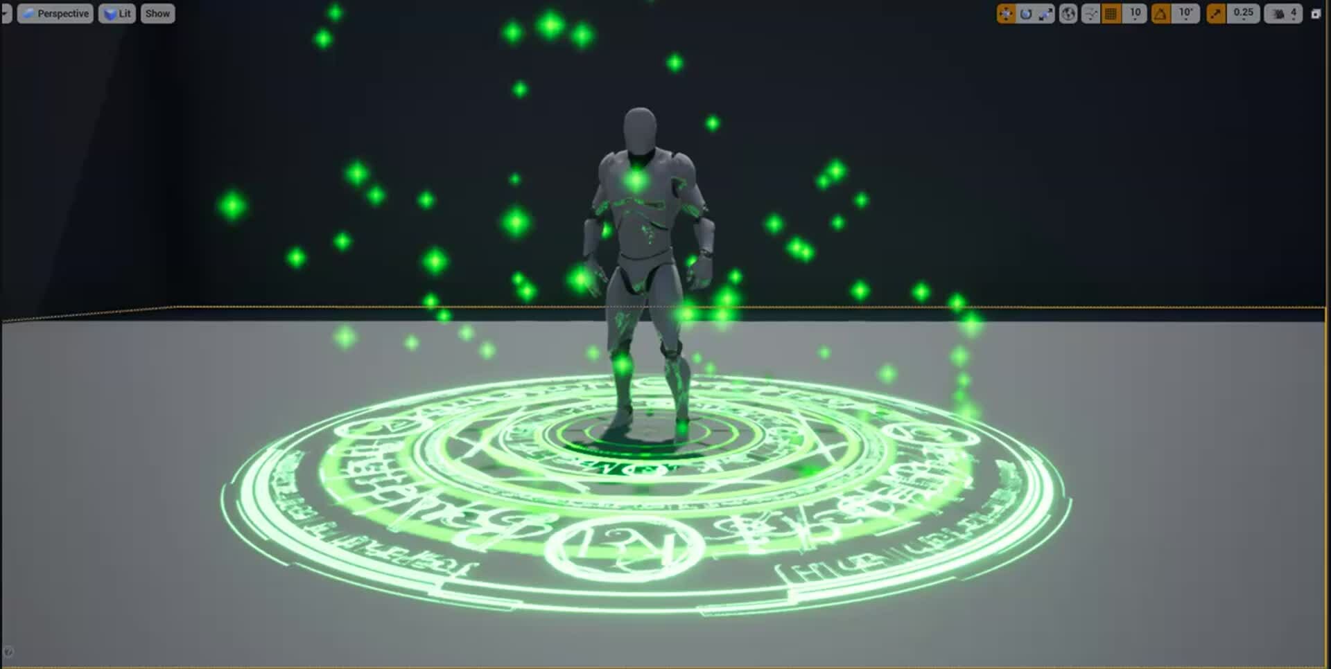 ArtStation - Heal Aura Effect