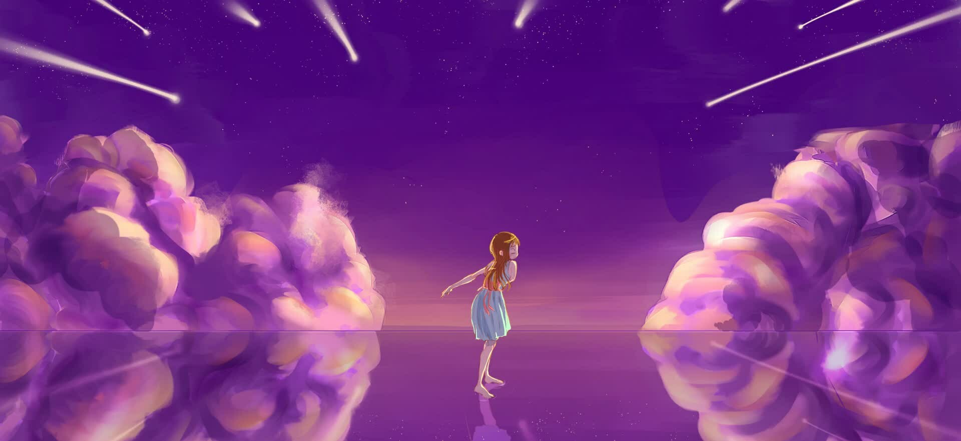 ArtStation - Starfall animation