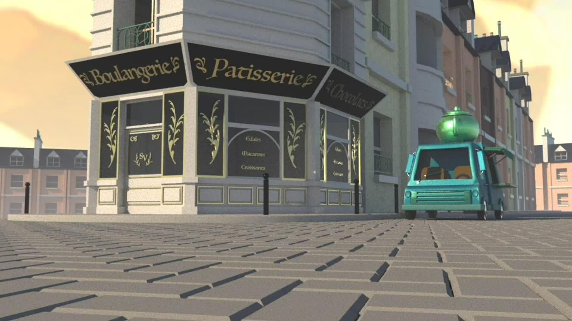 Stack Vu - Cartoon Vehicle