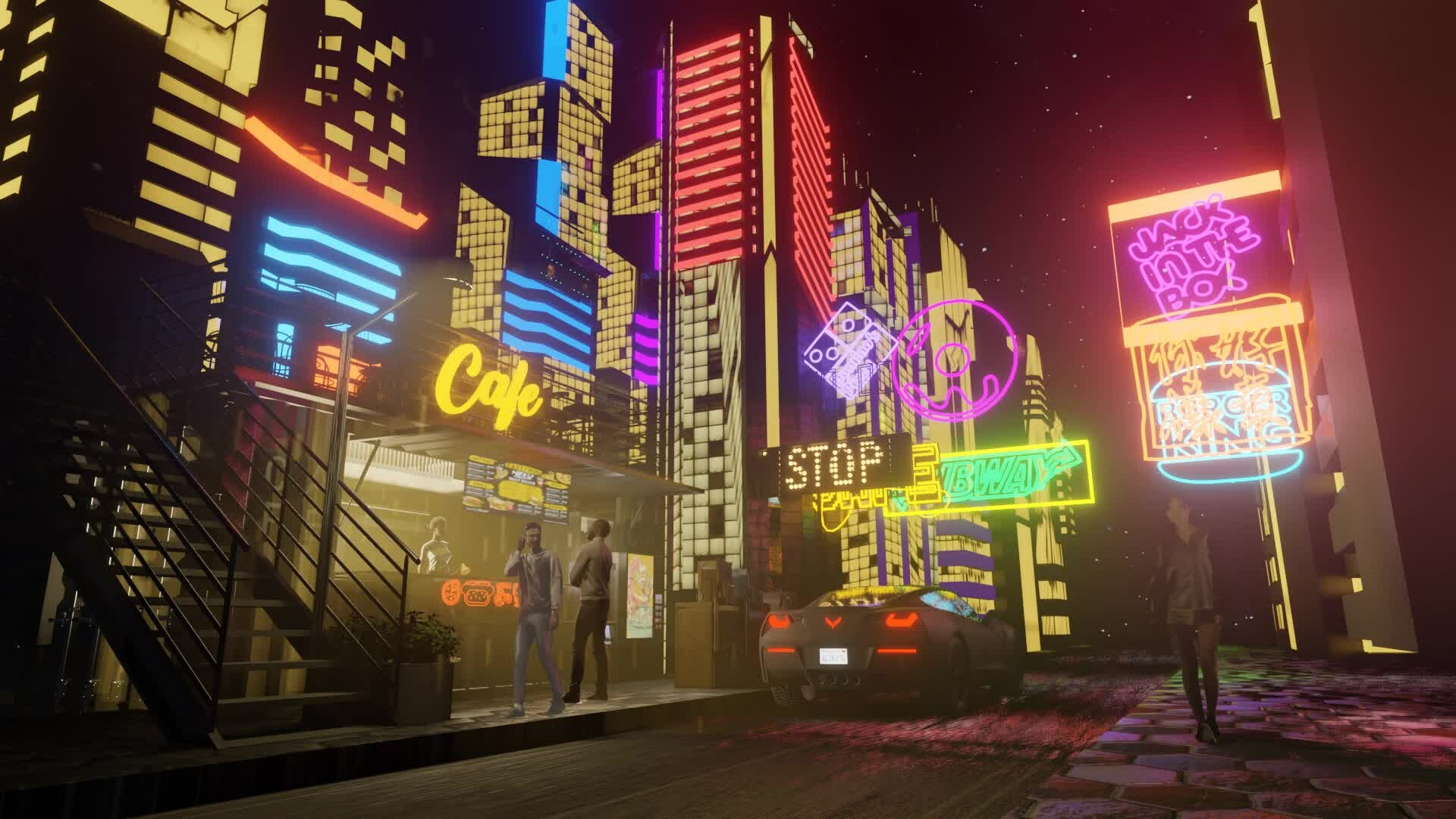 ArtStation - CYBER STREETS