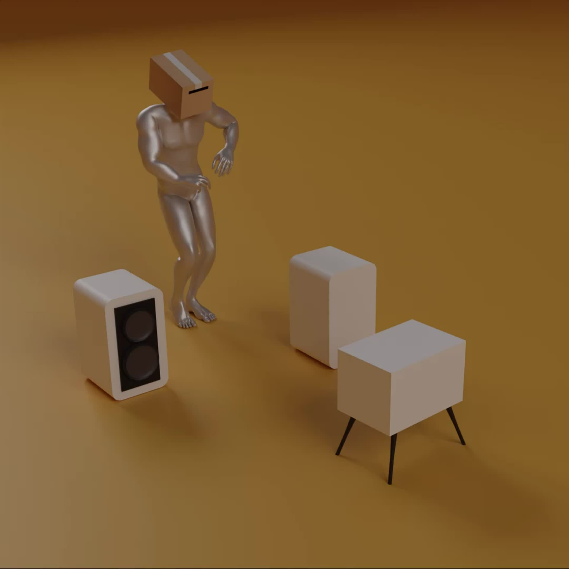 ArtStation - The Box Man